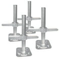 Metaltech Adjustable Leveling Jacks, 4-Pk., For Baker-Style Scaffolding ...