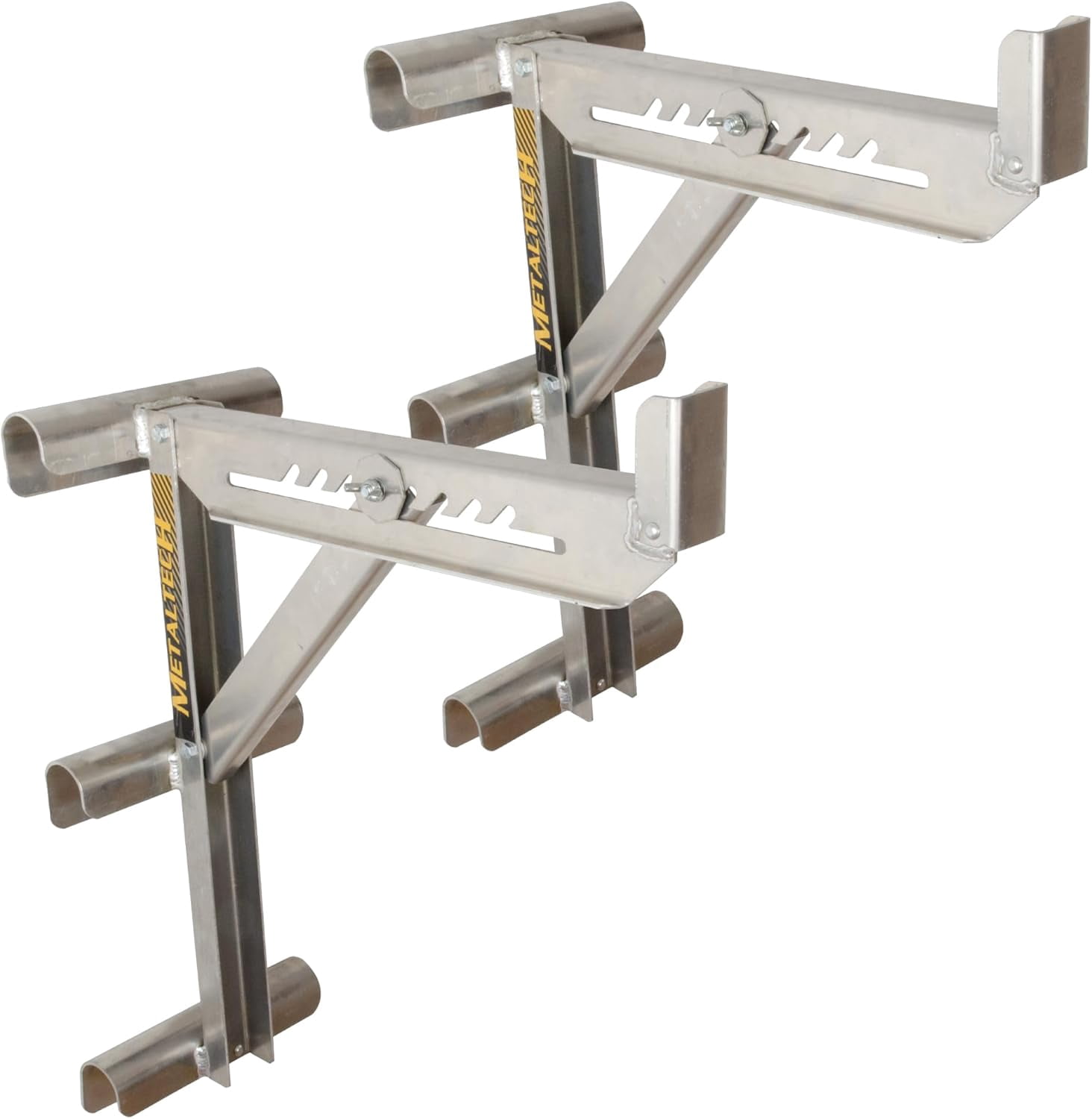 Metaltech Jobsite Series 3-Rung Ladder 2-Pack E-LJ30P,Aluminum for ...