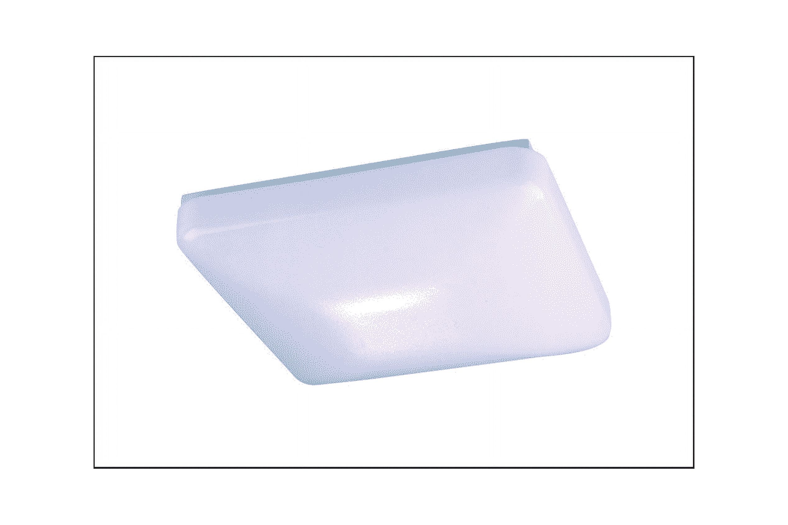 Metalux 7033 14 in. Decorative Fluorescent Puff Fixture - Walmart.com