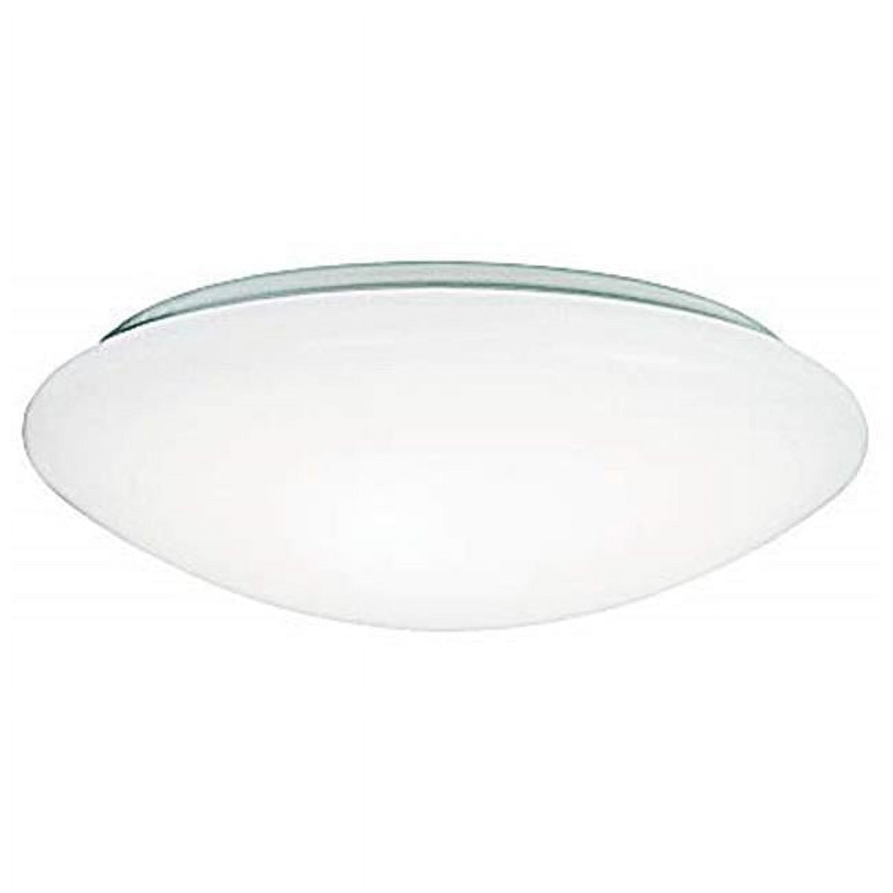 Metalux 9" White Round Integrated LED Flush Mount Ceiling Light ...