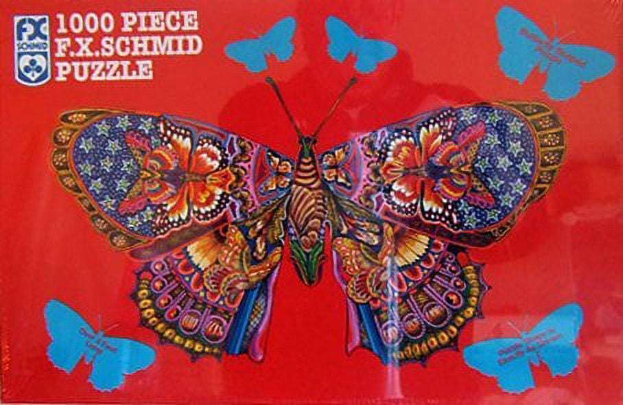 Metamorphosis Butterfly Shaped 1000 Piece Puzzle - Walmart.com