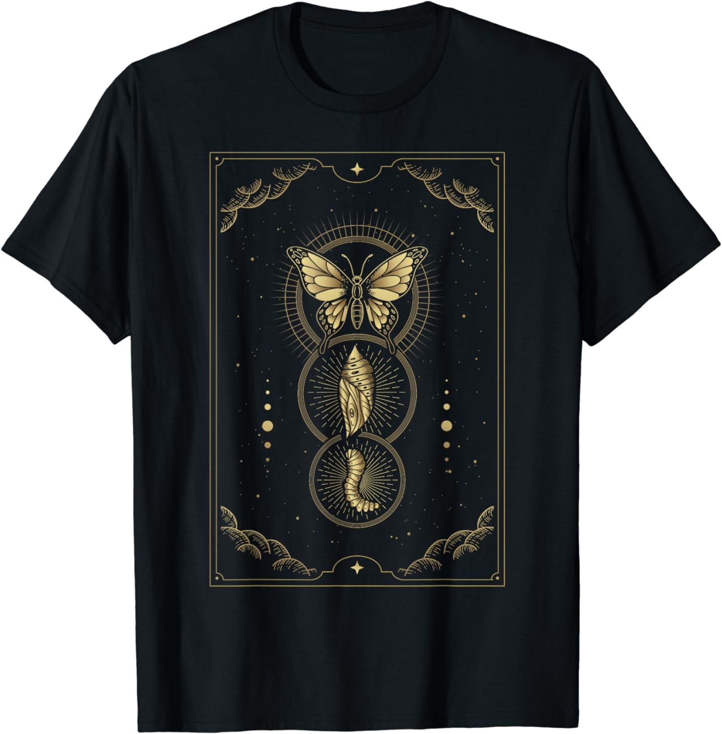 Metamorphosis Phase From Caterpillar Cocoon T-Shirt - Walmart.com