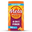 Metamucil Fiber Supplement, Fiber Powder for Digestive Health, Sugar ...