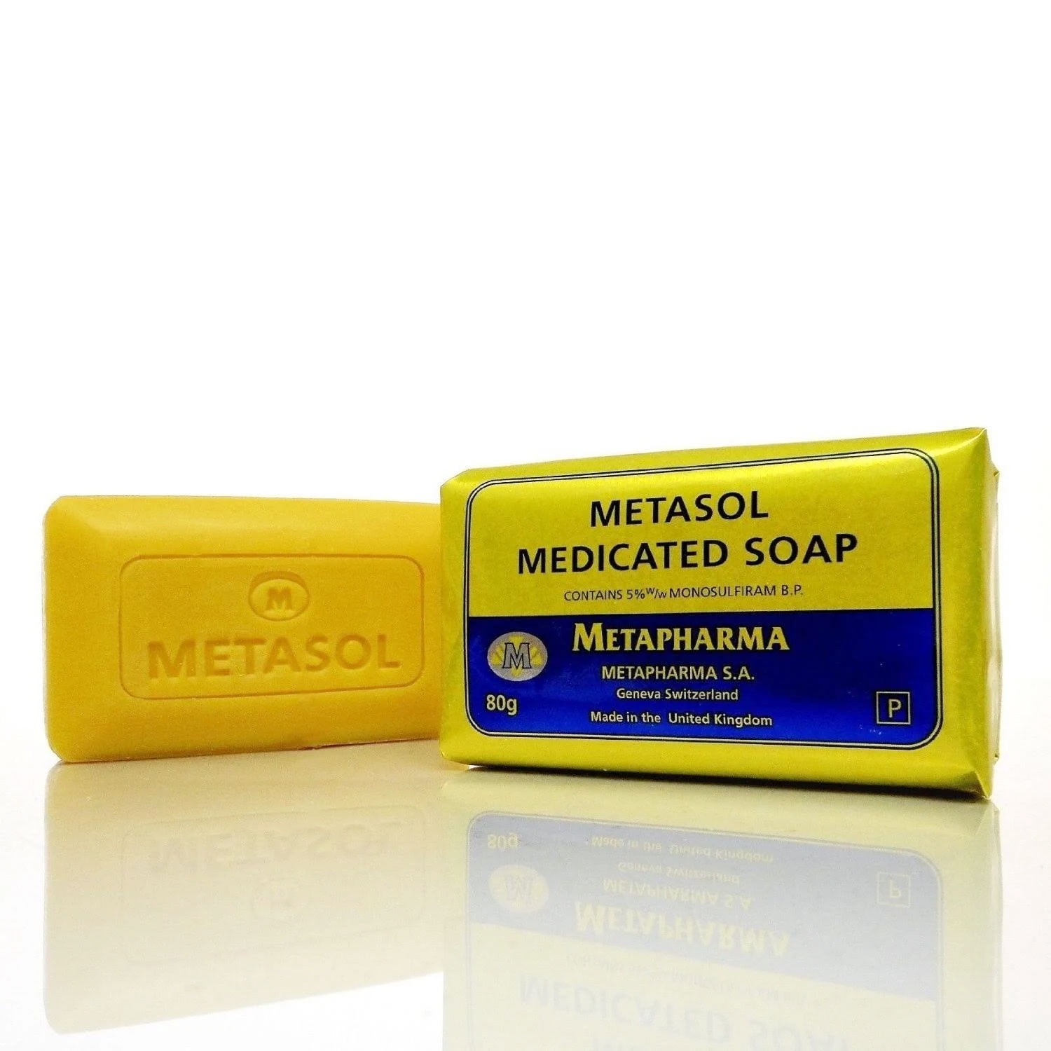 Metasol Medicated Soap 80Gr 2.82 Oz., Pack of 1 - Walmart.com