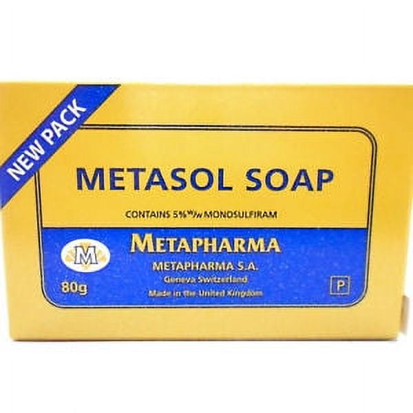 Metasol Medicated Soap 80g - Scabies Treatment, Antiseptic, for Eczema ...