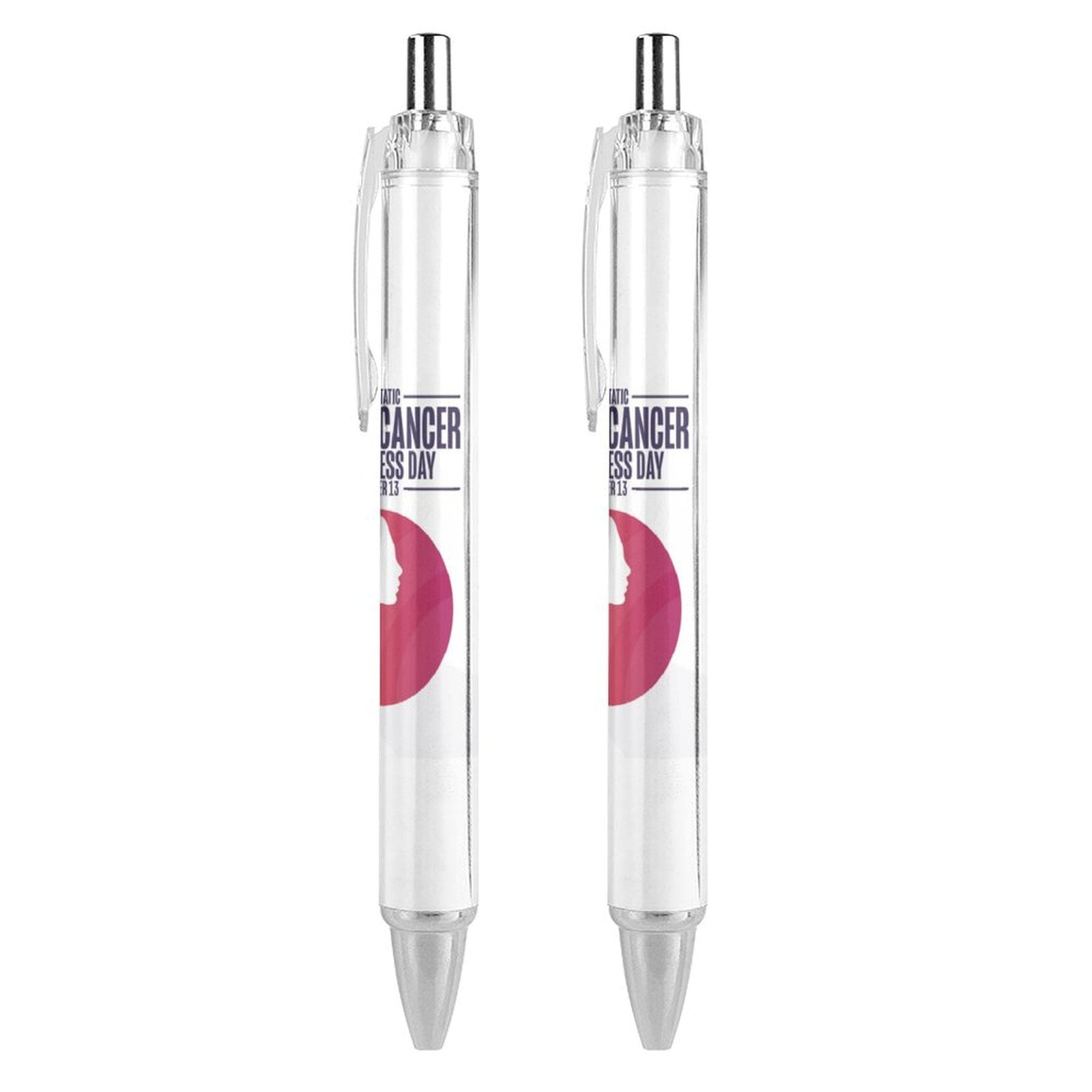 Metastatic Breast Cancer Awareness Ballpoint Pen Retractable Pens Black ...