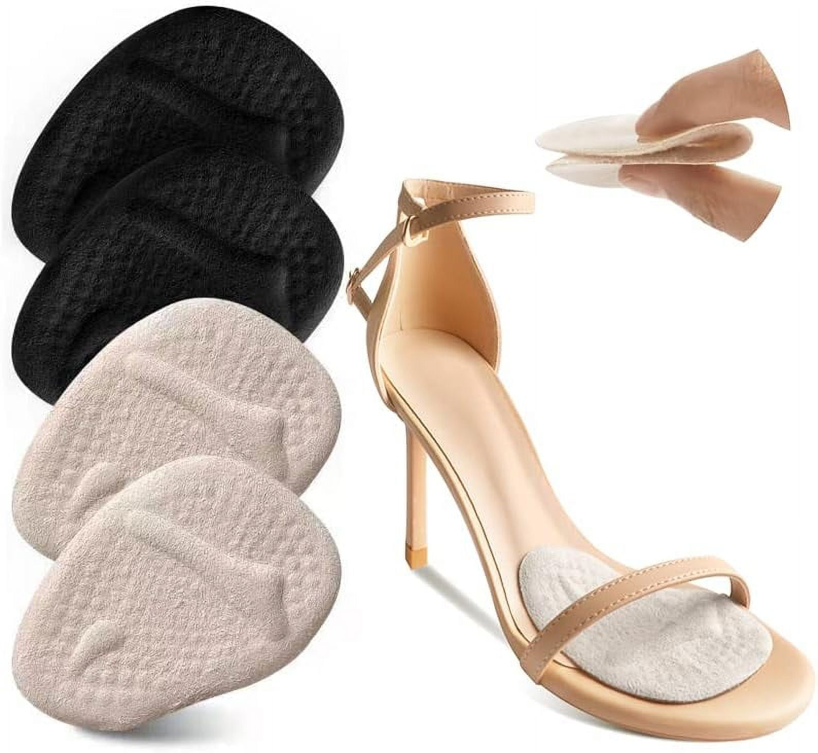 Metatarsal Pads, Ball of Foot Cushions, Heel Pads Inserts for Too Big ...
