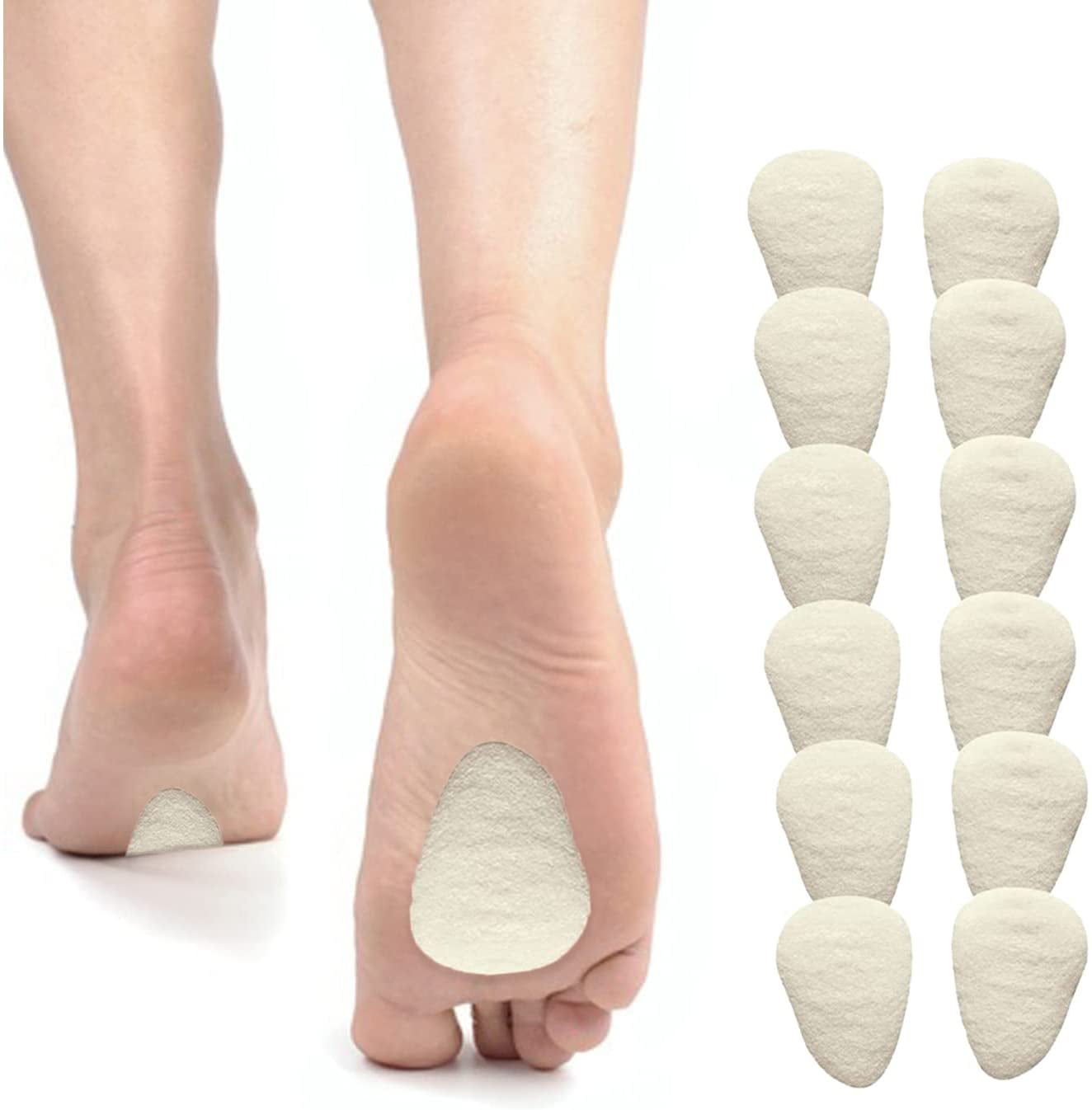 Hapad Metatarsal Pads Size: Small (1/4"), Style: 6 Pair - Walmart.com