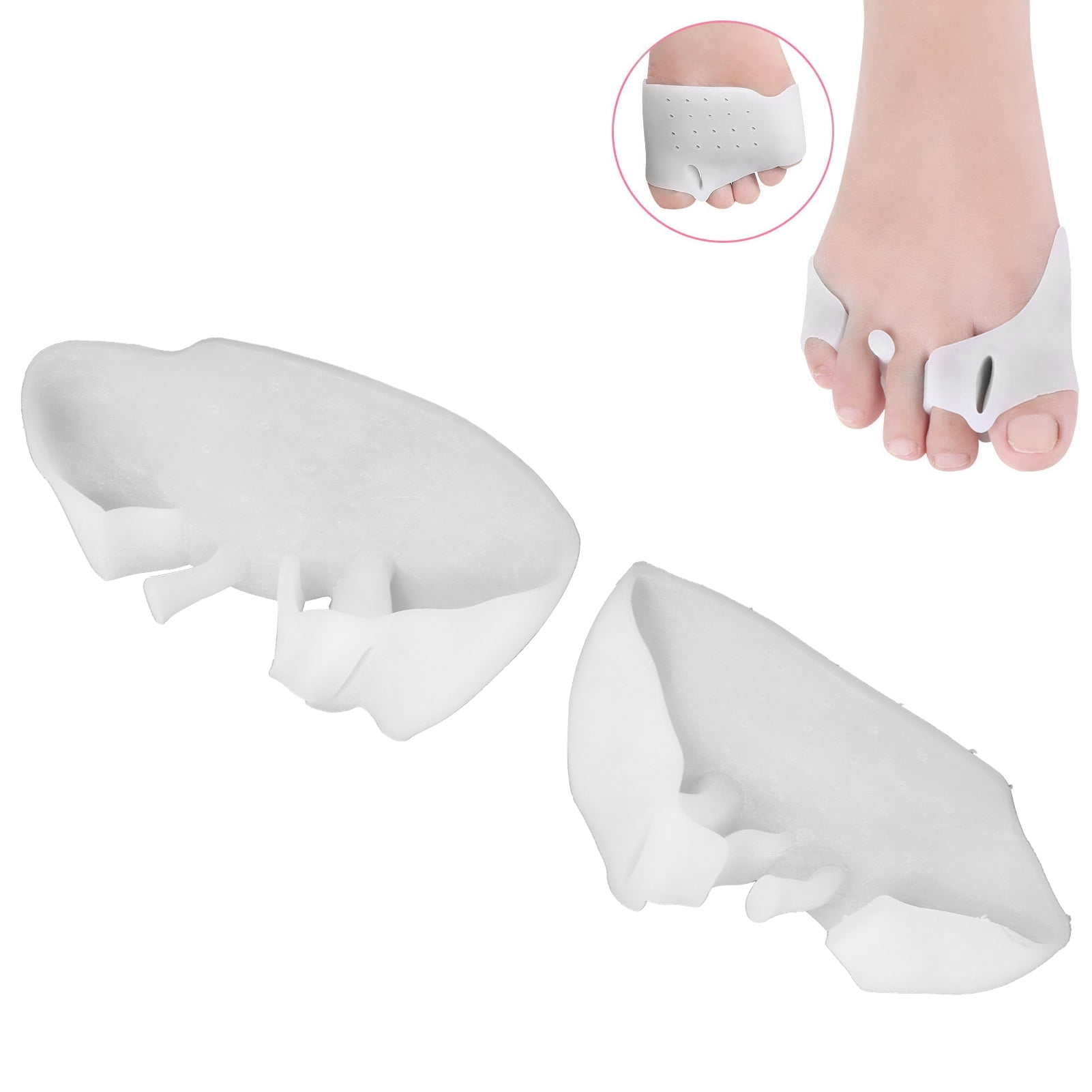 Metatarsal Pads, Toe Separator Pad, Gel Metatarsal Cushion Toe ...