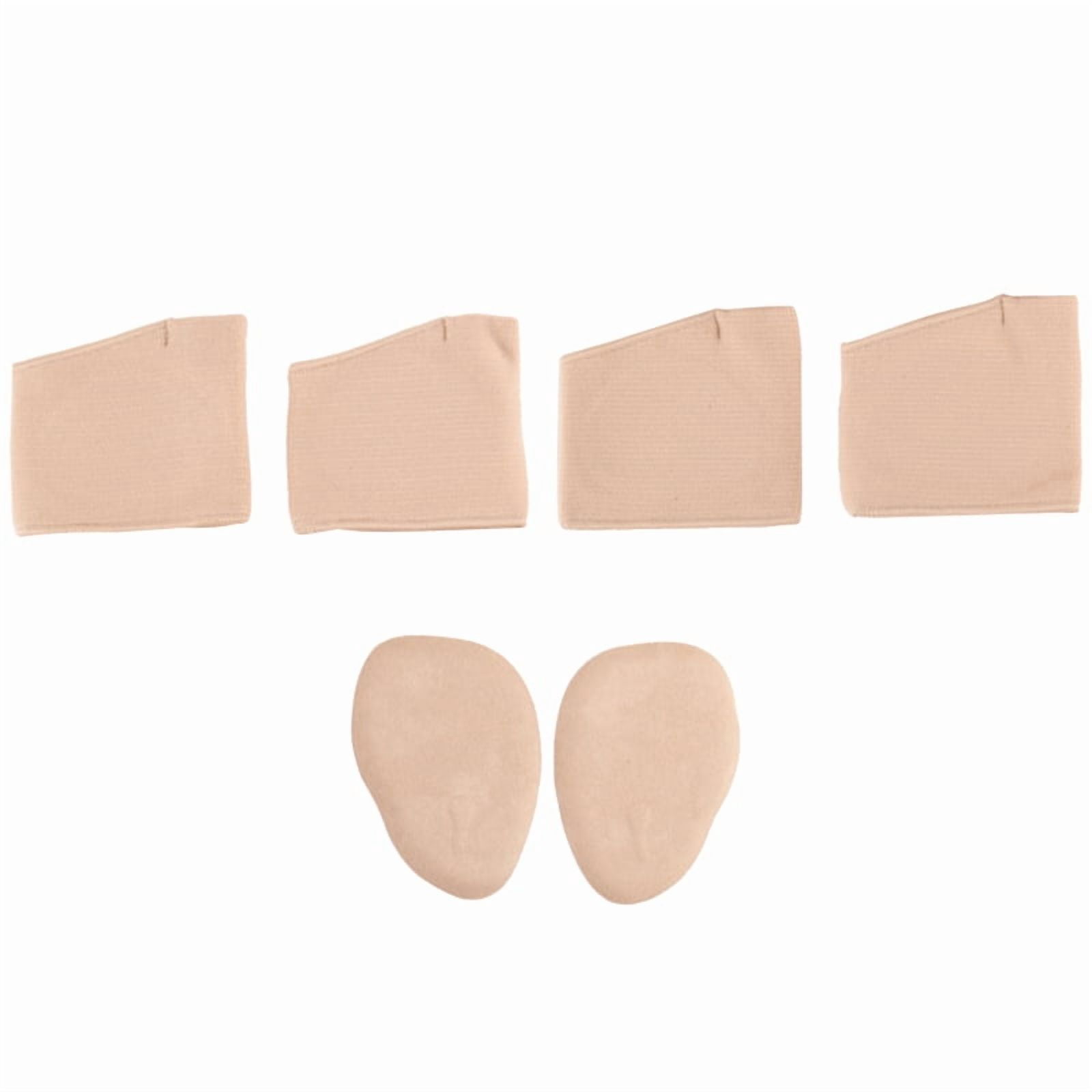 Metatarsal Sleeve Pads-2-Pair of Foot Cushions and 1-Pair Gel Forefoot ...