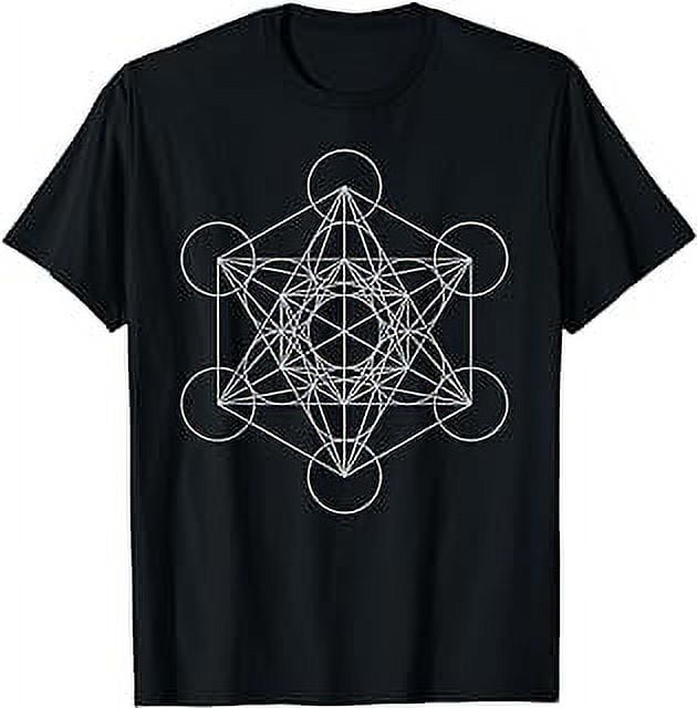 Metatron's Cube Sacred Geometry Shirt Metatron T Shirt - Walmart.com