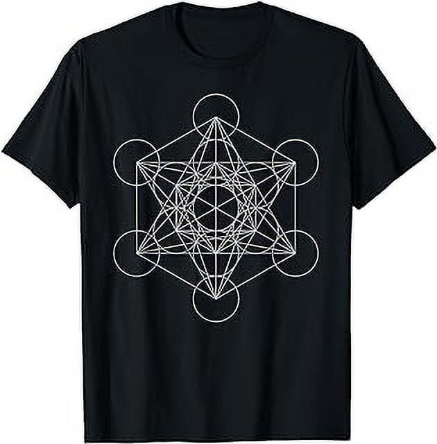 Metatron's Cube Sacred Geometry Shirt Metatron T Shirt - Walmart.com