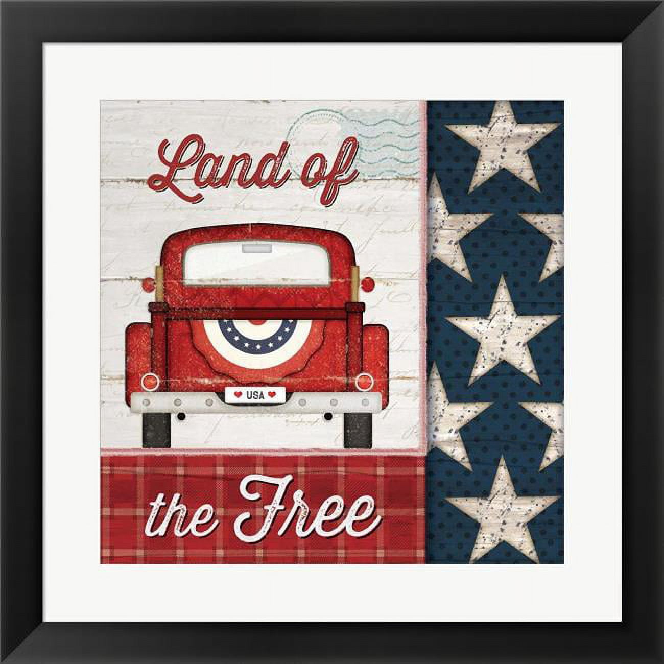 Metaverse R953860-0140000-AMAEAGOEDM 19.5 x 19.5 in. Land of the Free ...