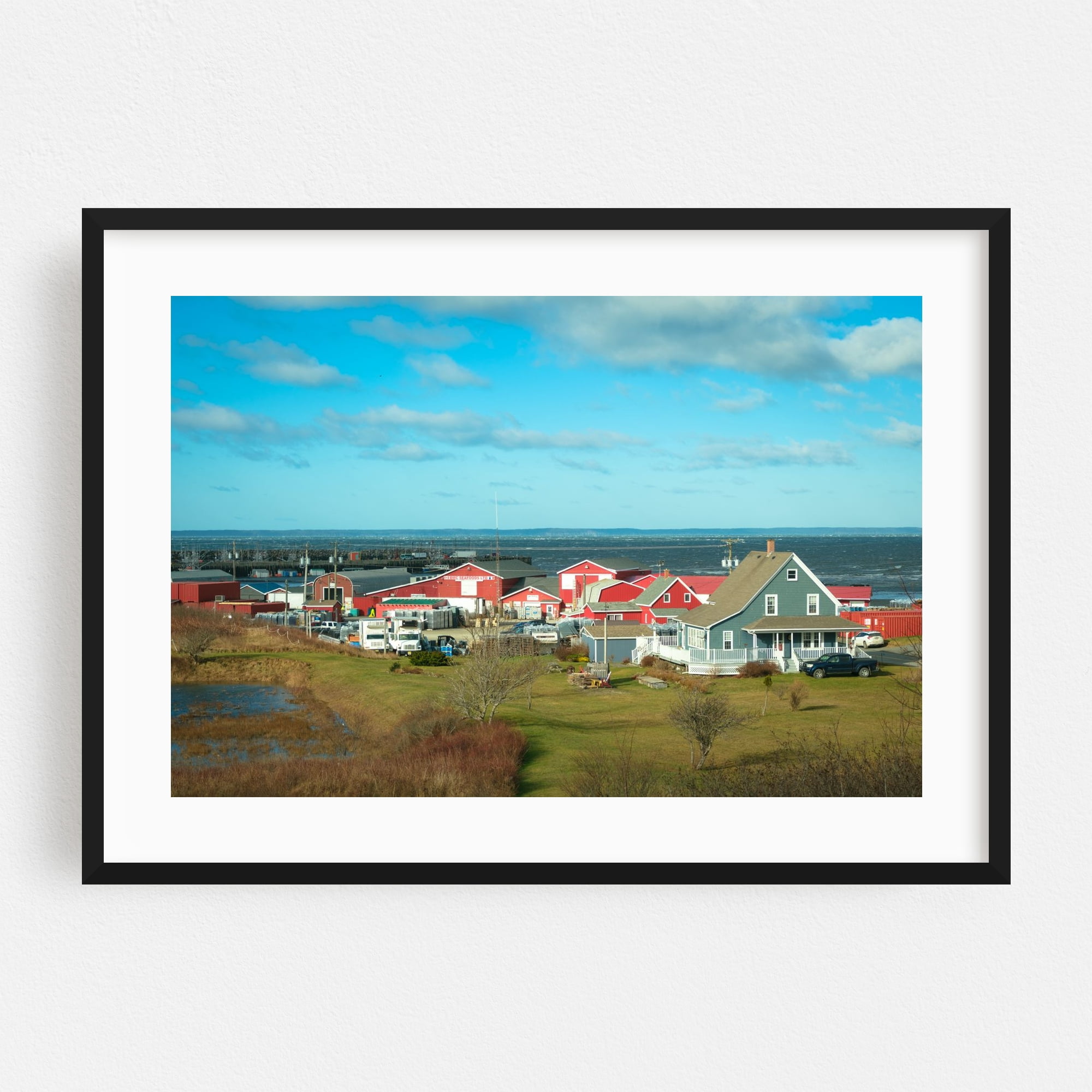 Over Meteghan - Meteghan Nova Scotia Canada Photography Coastal Harbor ...