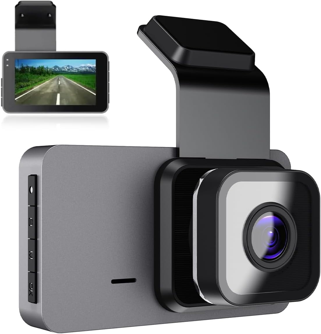 Meteor 1776 Dash Cam, Meteor 1776 Wireless Dash Cam with WiFi & GPS, 3 ...