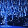 Meteor Shower Lights Outdoor Christmas Lights UL Certified Falling Rain Drop Snowfall Icicle ...