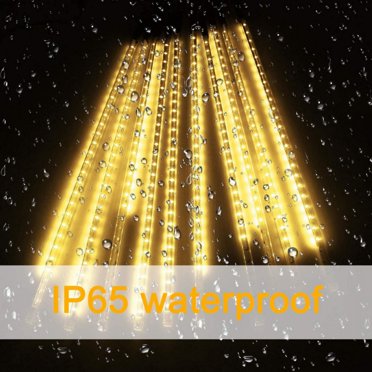 DYstyle Meteor Shower Lights 30/50CM Snowfall Rain Icicle Drop 288LED ...
