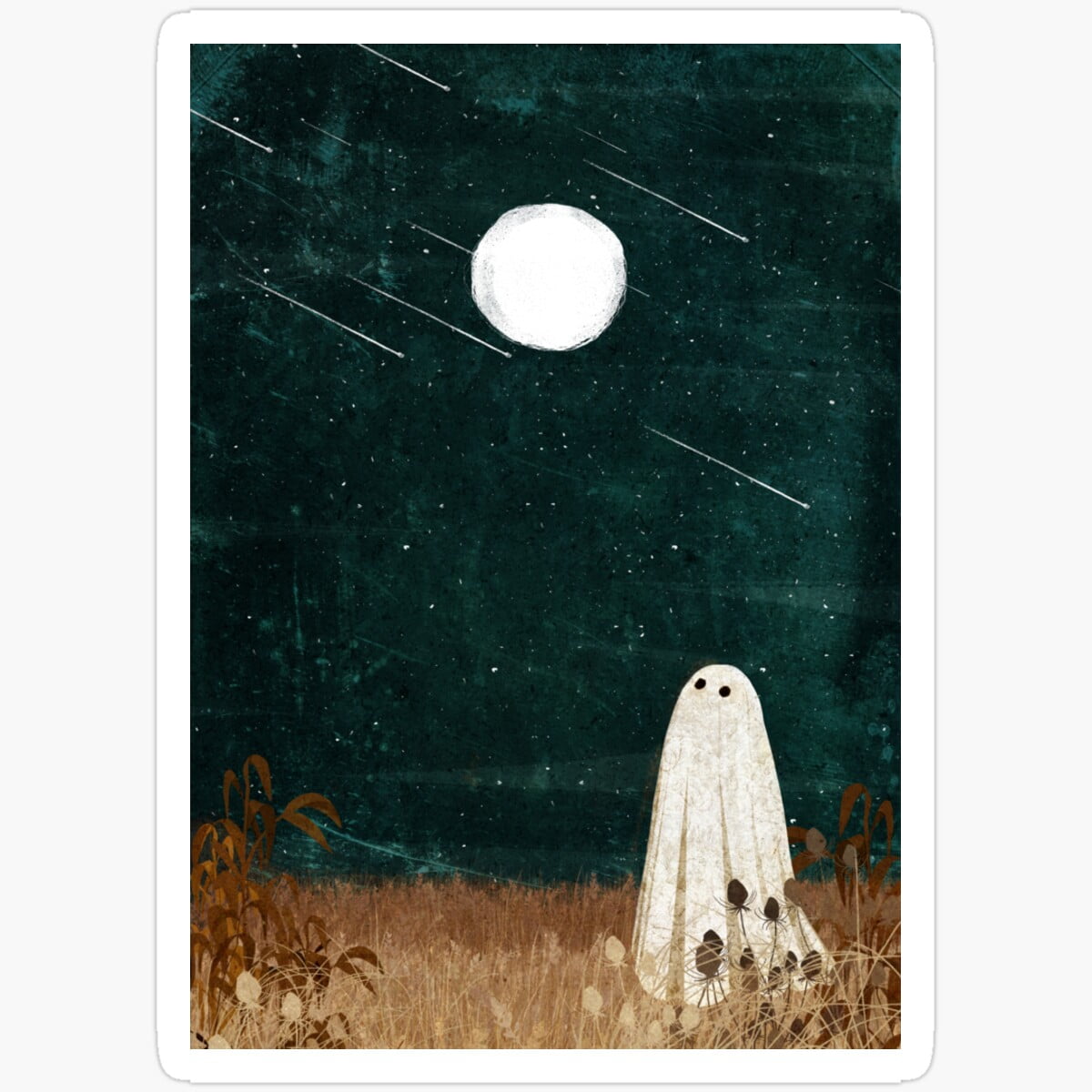 Meteor Shower Sticker. Gift For You - Decorate Laptops, Water Bottles ...