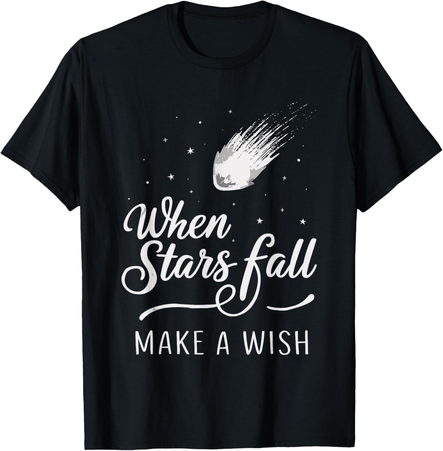Meteor Watching Meteor Shower Shooting Stars Meteor Observer T-Shirt ...