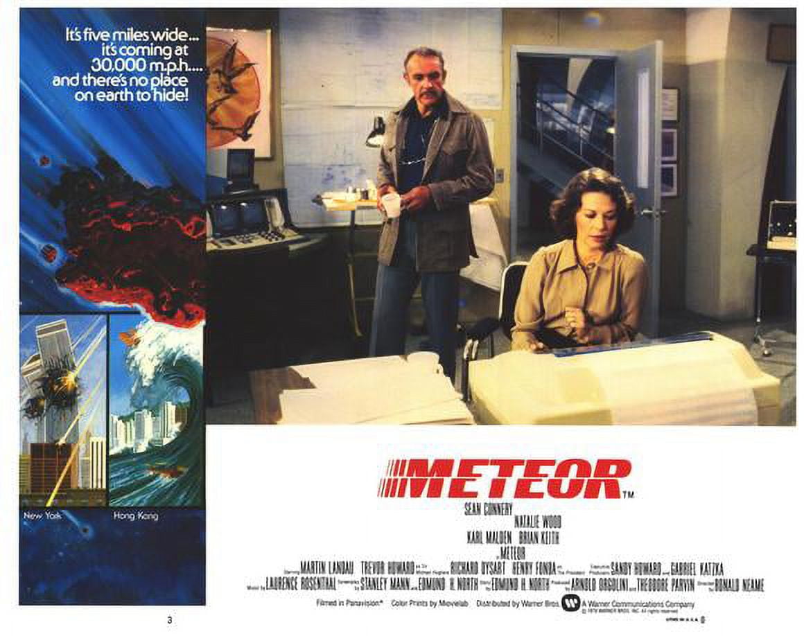 Meteor - movie POSTER (Style B) (11" x 14") (1979) - Walmart.com