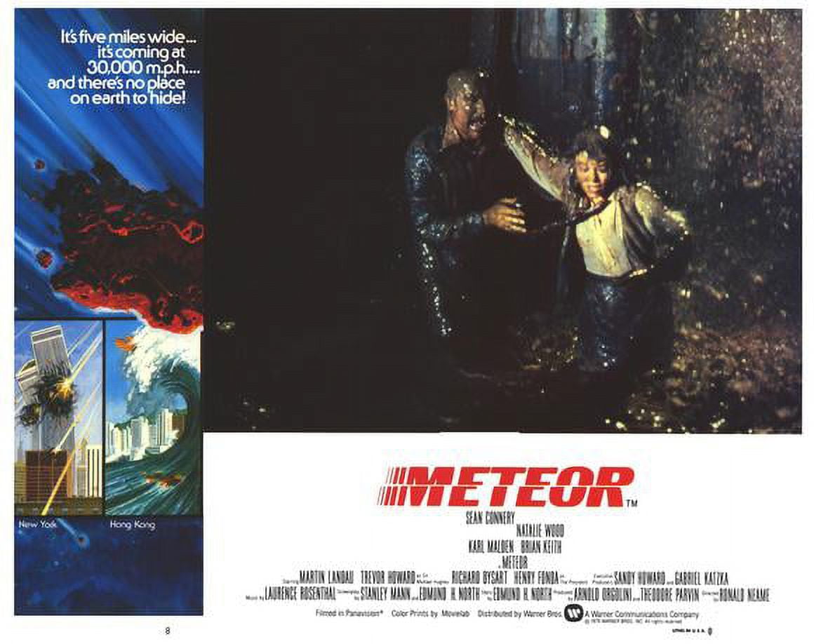 Meteor - movie POSTER (Style G) (11" x 14") (1979) - Walmart.com