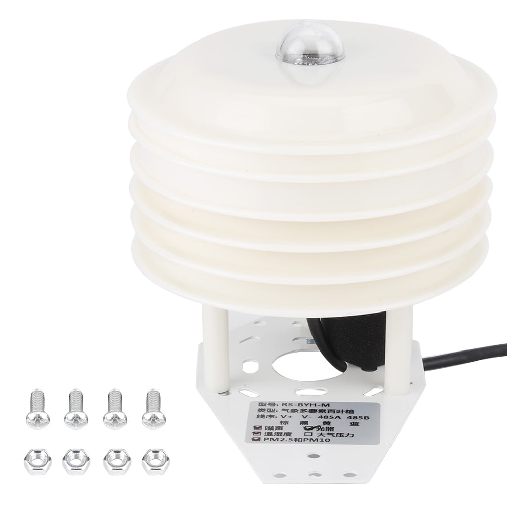 Meteorological Station Garden Thermometer Screen Temperature Humidity ...