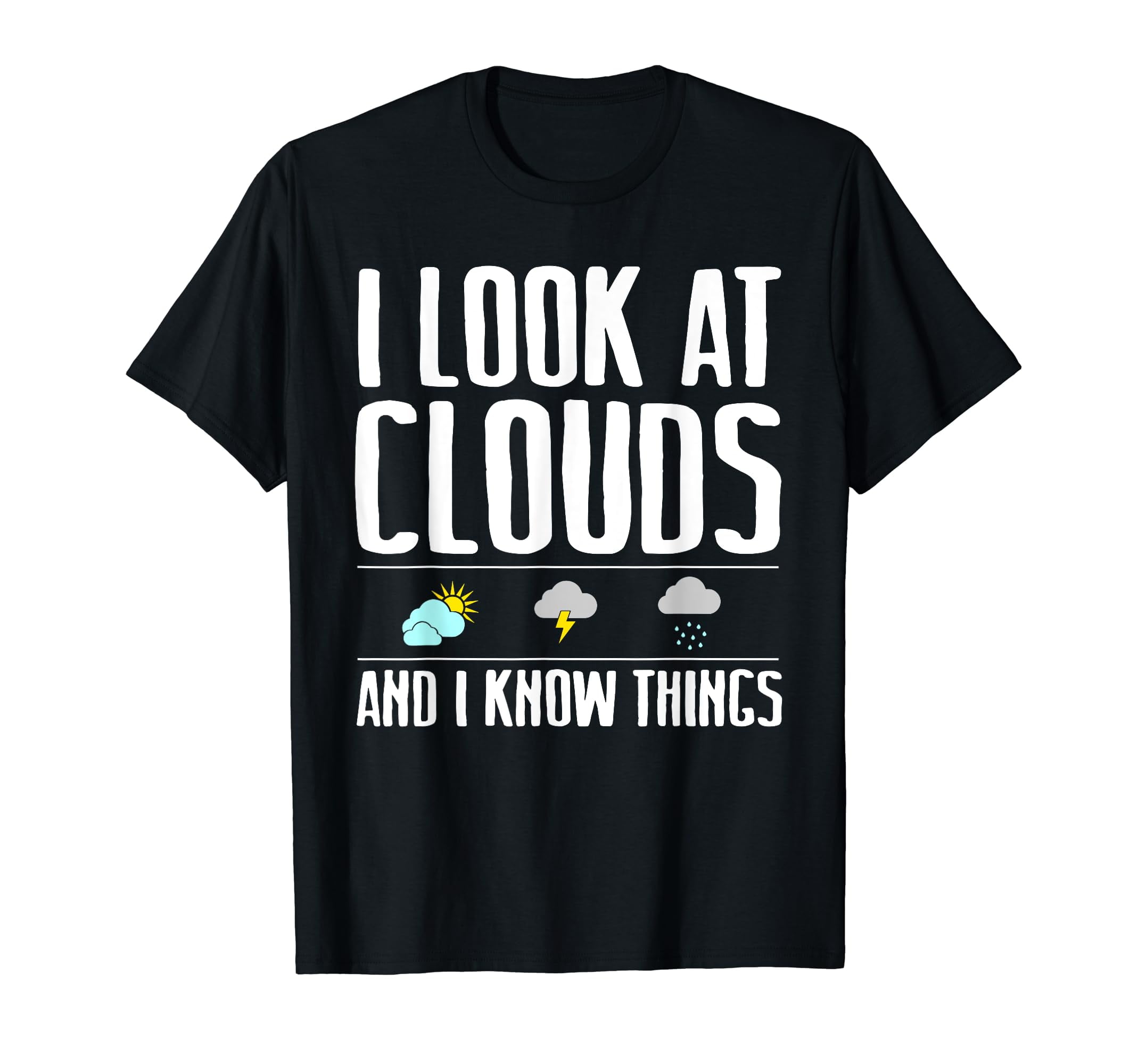Meteorologist Art Weather Forecast Chaser Cloud Meteorology T-Shirt ...