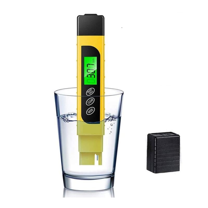 Meter Digital Water Tester, Professional 3-in-1 TDS, Temperature and EC ...