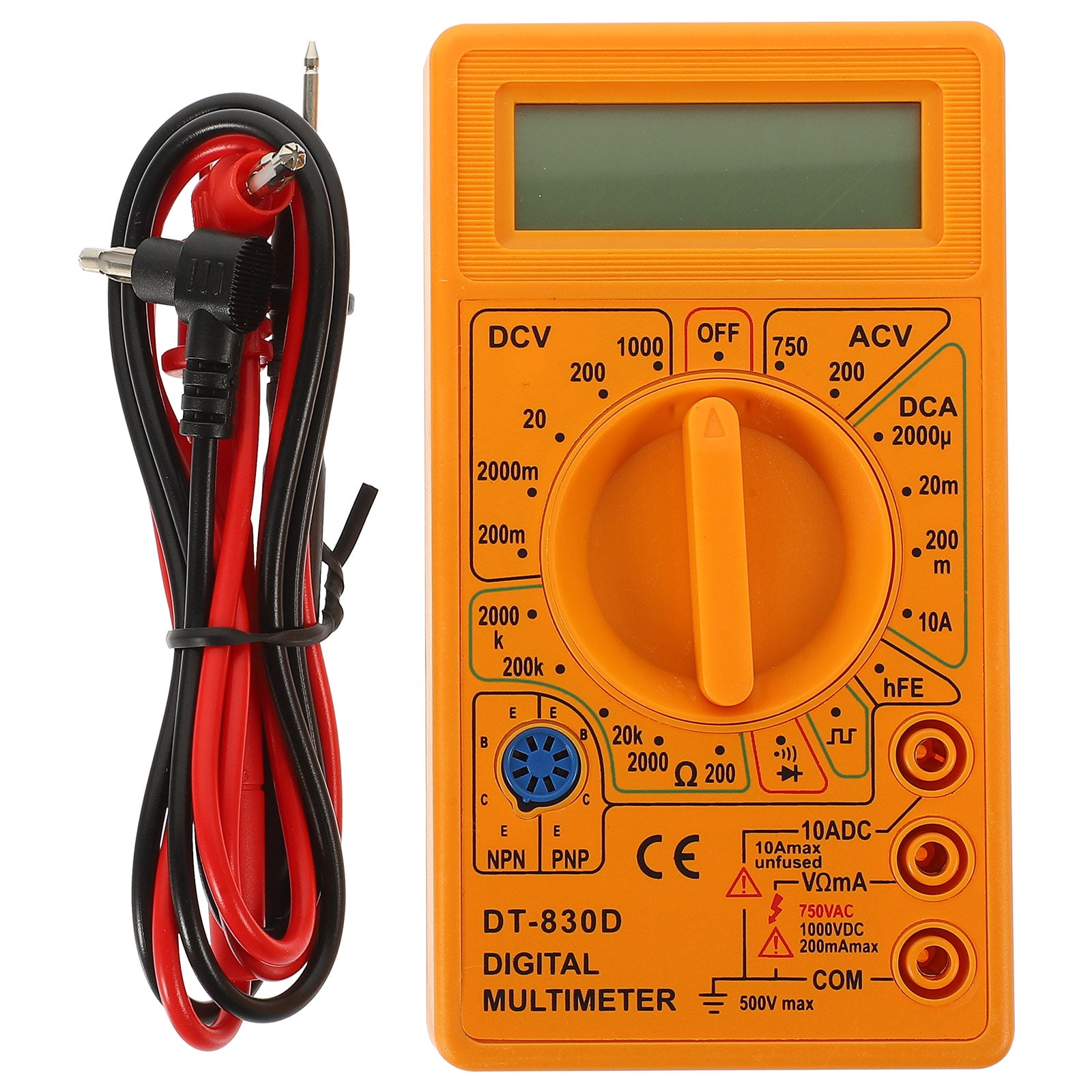 Meter Equipment Ohm Tester Double Fuse Multimeter Digital Multimeter ...