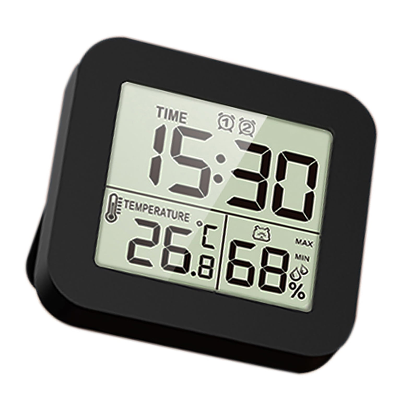 Meter LCD Digital Display Hygrothermograph Humidity Meter Temprature ...