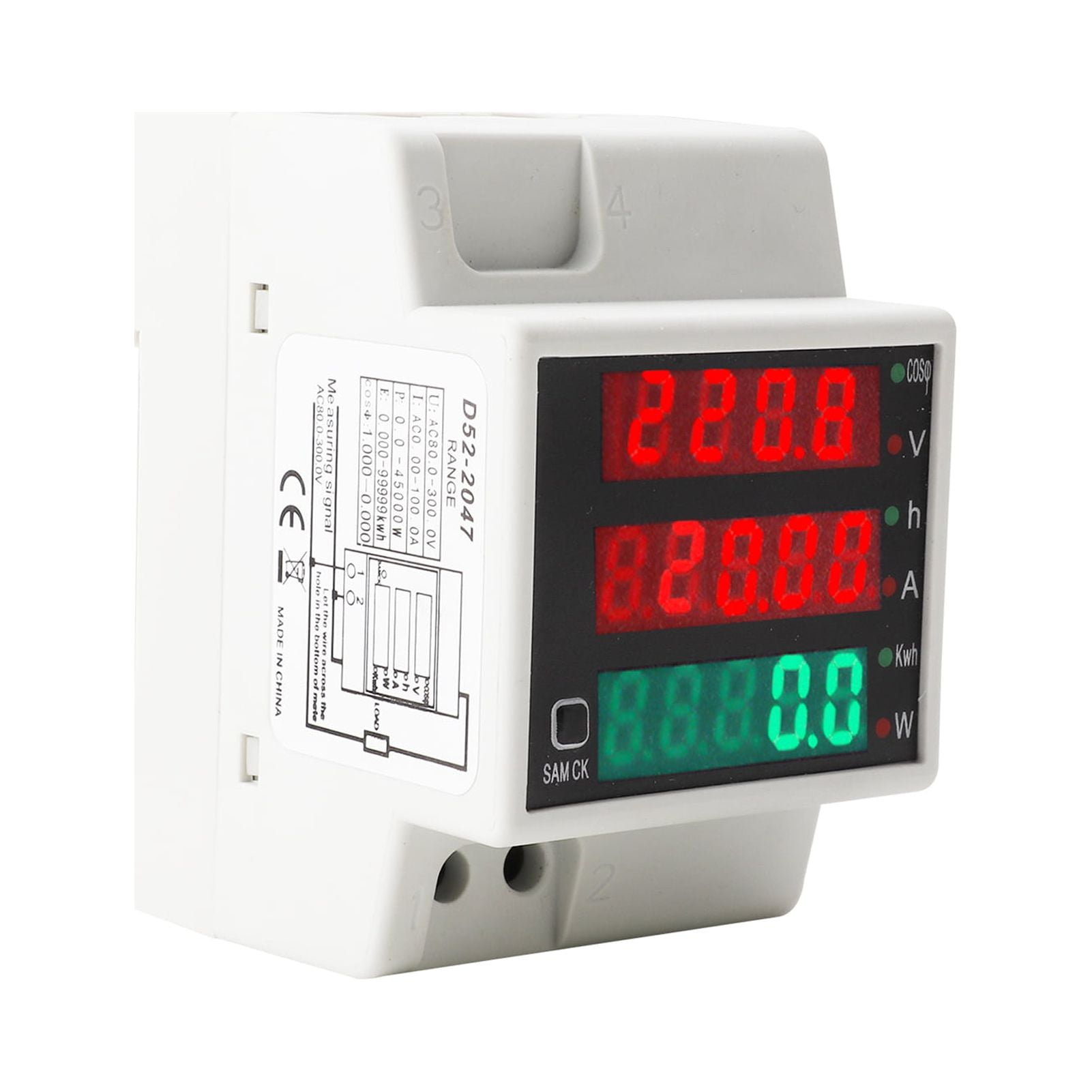 Meter,Meter Tester Meter Din Rail 100a Meter Din Meter Kwh Din Rail ...