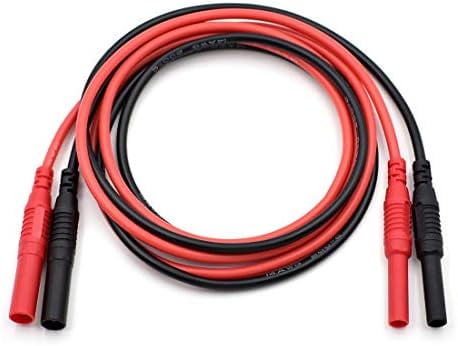 Meter Test Lead Extension Male to Female Connector 4mm Banana Plug to ...