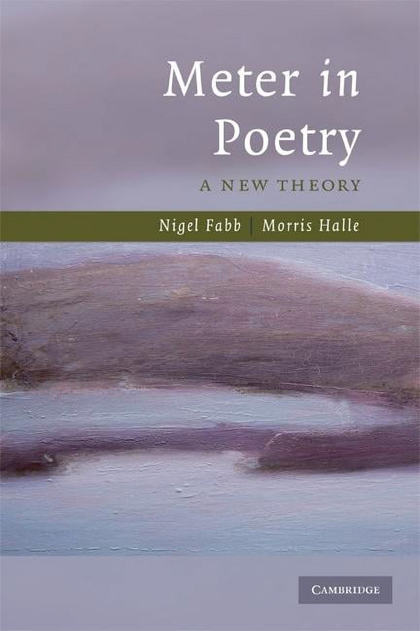 Meter in Poetry: A New Theory, (Paperback) - Walmart.com
