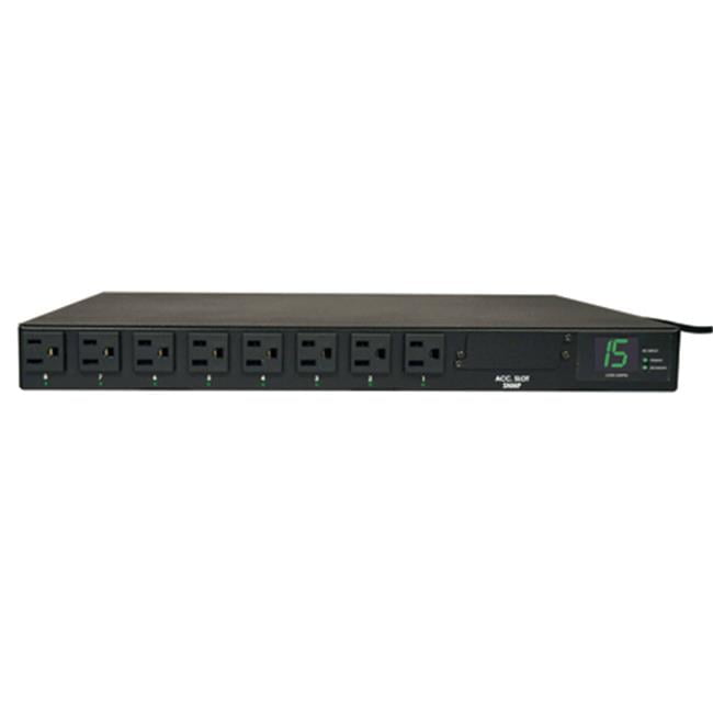 Metered 15A Multi Outlet PDU - 8 x NEMA 5-15R - 1.8kVA - 1U Rack ...