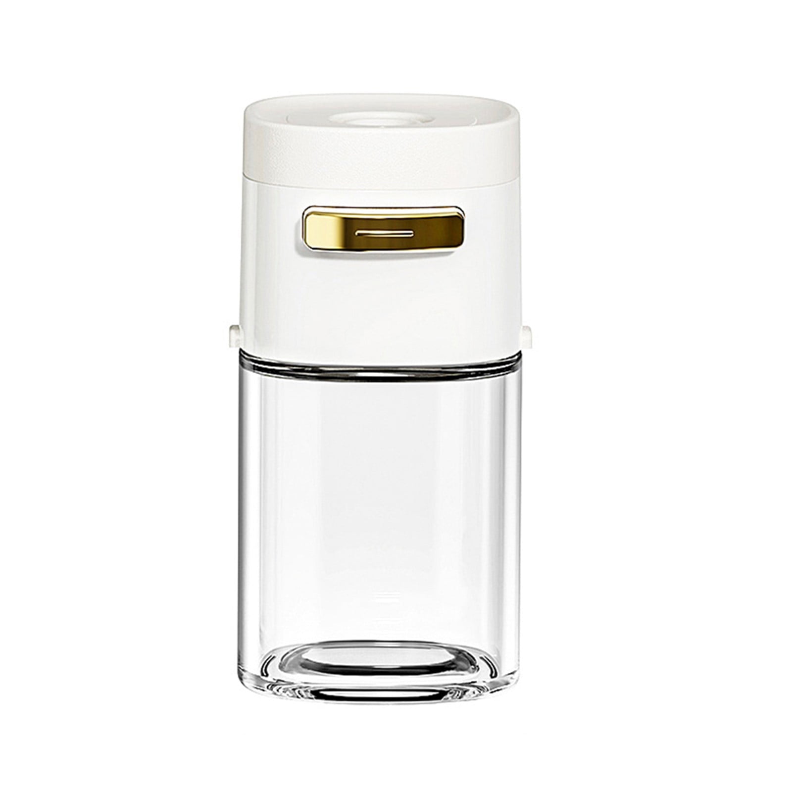 Metering Salt Shaker Push Type Seasoning Salt Dispenser Pepper Tank ...