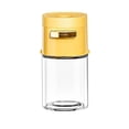 Metering Salt Shaker Push Type Seasoning Salt Dispenser Pepper Tank ...