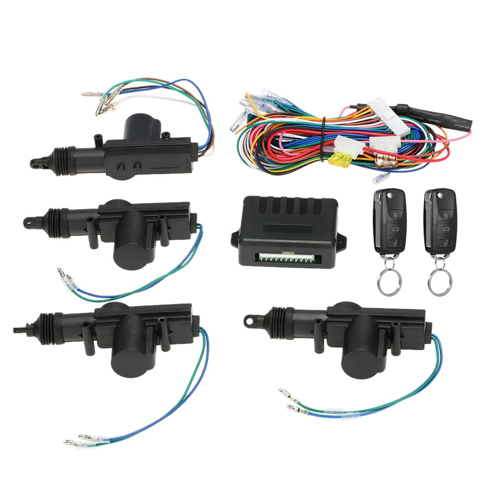 Meterk Universal Car Door Lock Keyless Entry System Remote Central ...