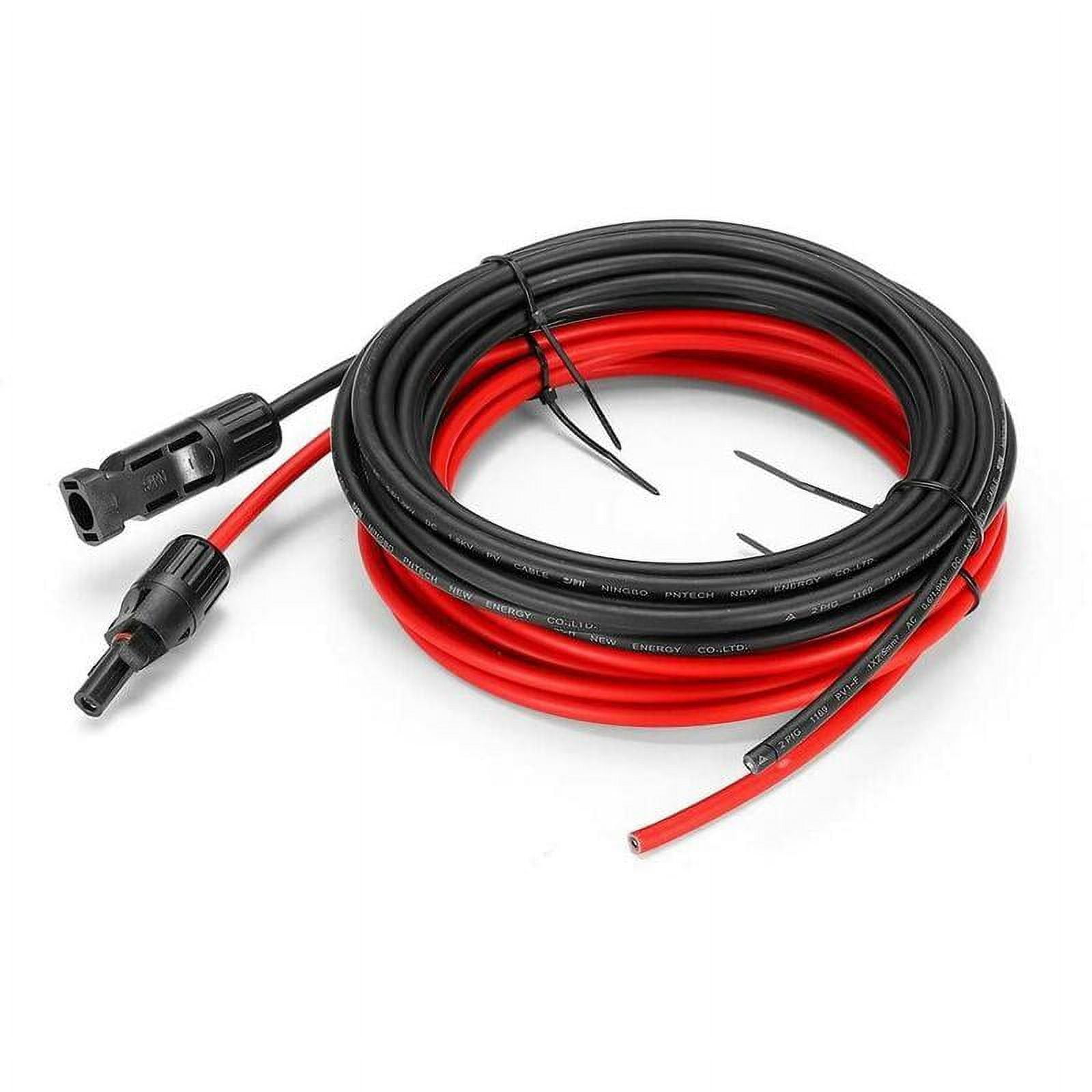 Meters 12 AWG Solar Panel Extension Cable with MC4 Female and Male ...