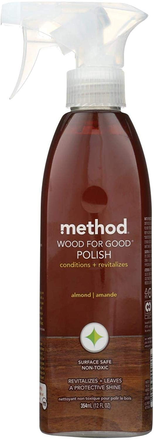 Method 00086 12 Oz Almond Wood for Good Wood Surface Spray Cleaner 6 ...