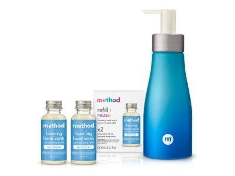 Method 07761 Foaming Hand Wash Starter Kit, Sea Minerals, (1) 10 oz ...