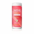 Method 18798 All Purpose Cleaner Pink Grapefruit Scent Wipes 6.17 oz ...