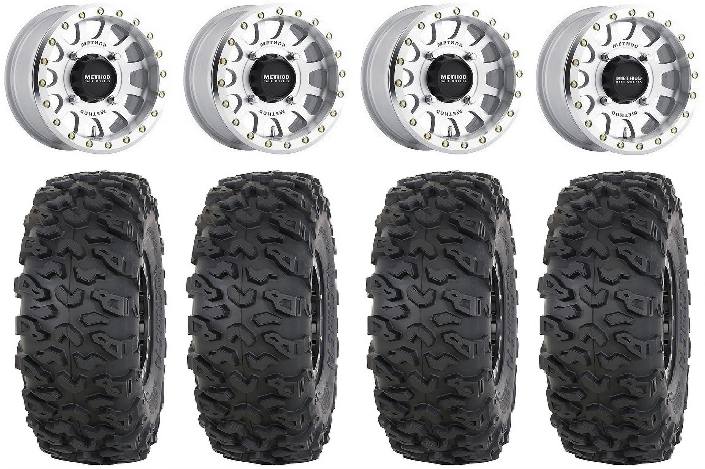 Method 401 Bdlk 14" Wheels Mh 5+2 30" Roctane T4 Tires Can-Am Commander ...