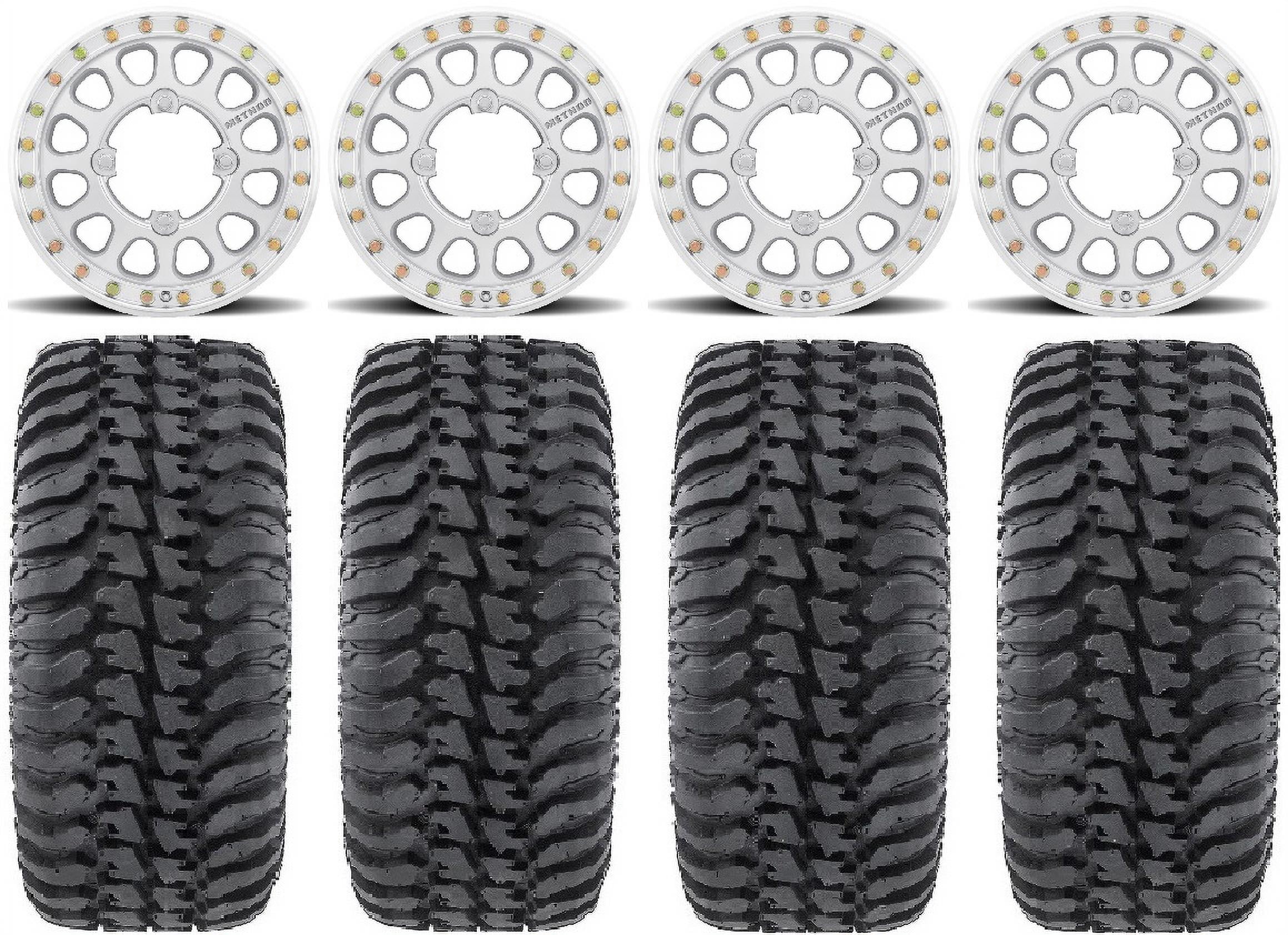Method 401-R Beadlock Raw Wheels 32" Regulator Tires Can-Am Maverick X3 ...