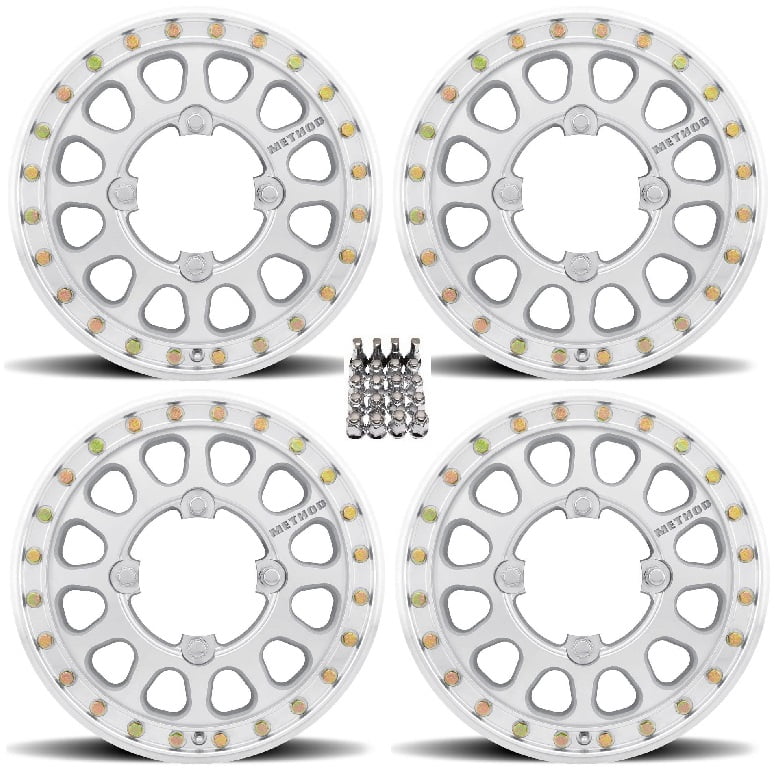 Method 401-R Beadlock UTV Wheels/Rims Raw 15" (5+0) Sportsman RZR ...