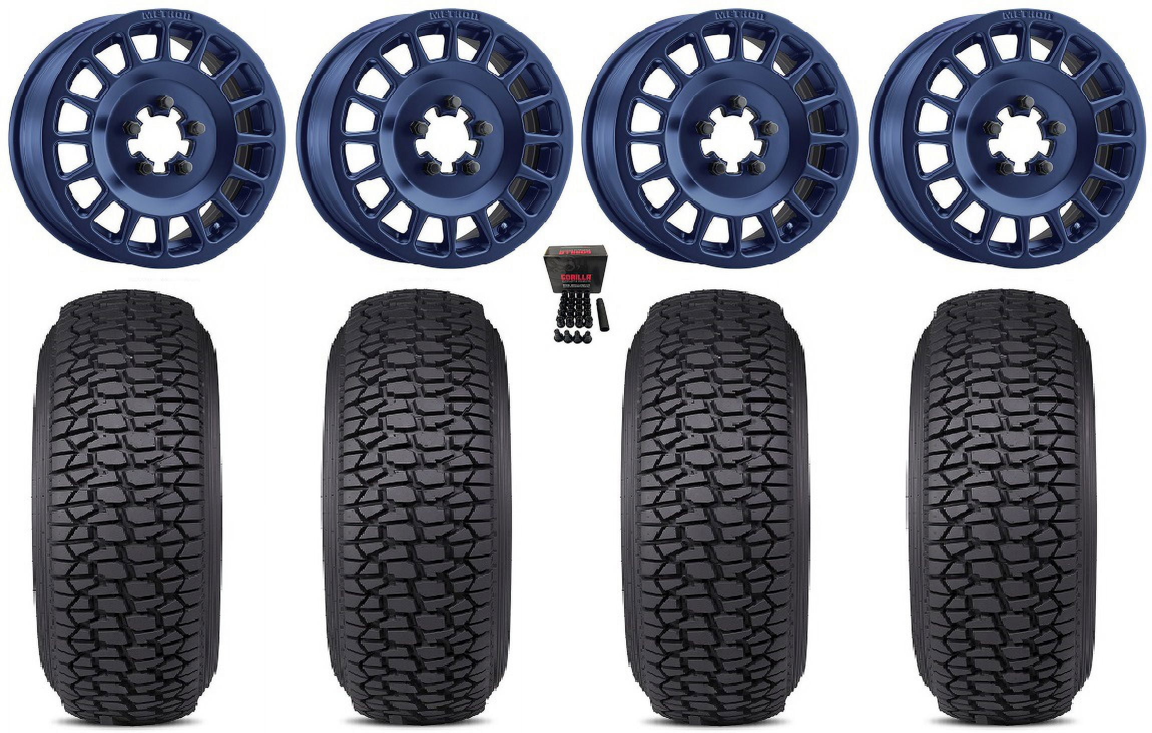 Method 407 15" Wheels Bahia Blue 33" Regulator 2 Tires Polaris RZR ...
