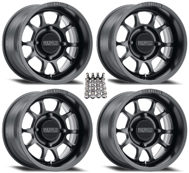 Method 409 Wheels/Rims Black 14" (4+3) Can-Am Commander Maverick ...