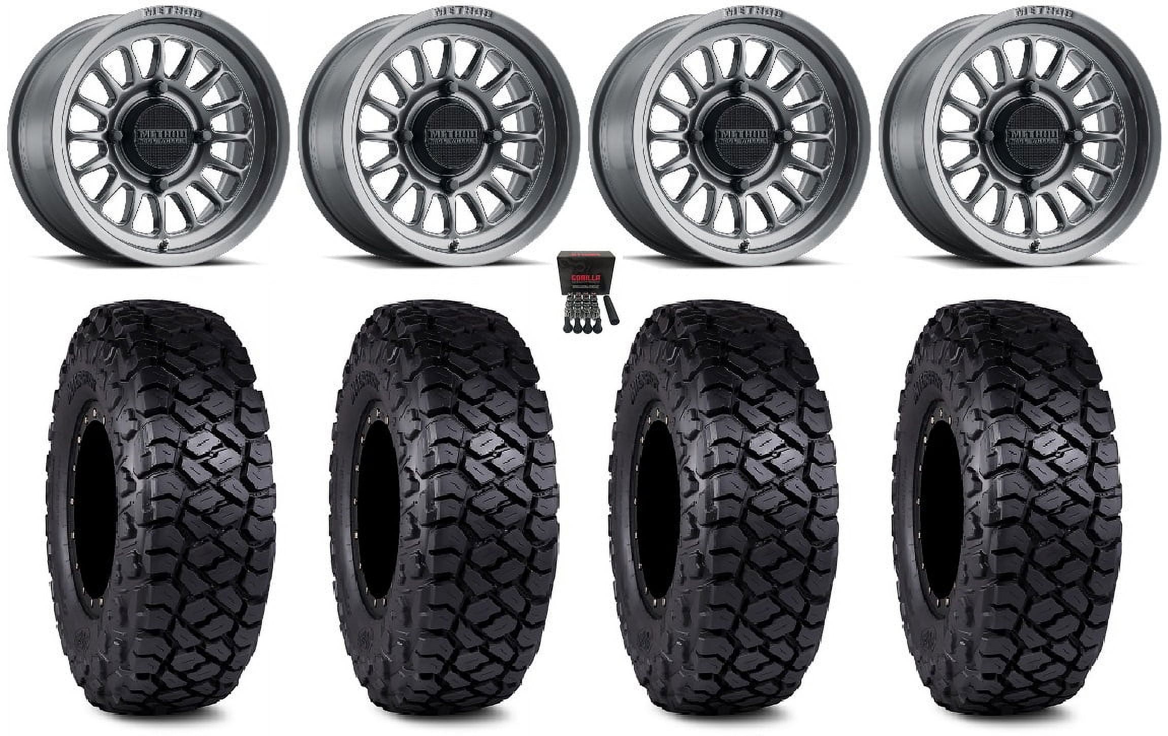 Method 411 15" Wheels Ti (5+2) 32" Intersect Tires Can-Am Commander ...