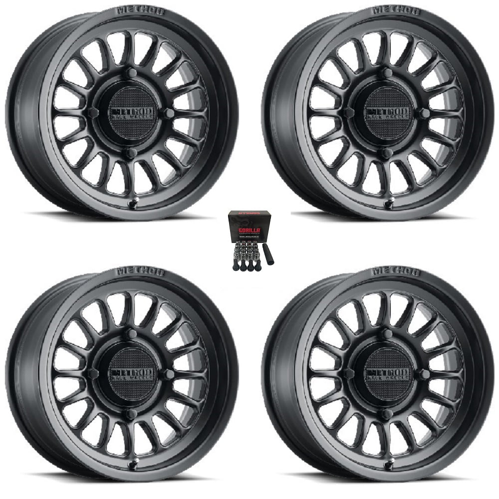 Method 411 15x10 Wide Wheels Black (6+4) Polaris RZR 1000 XP / Ranger ...