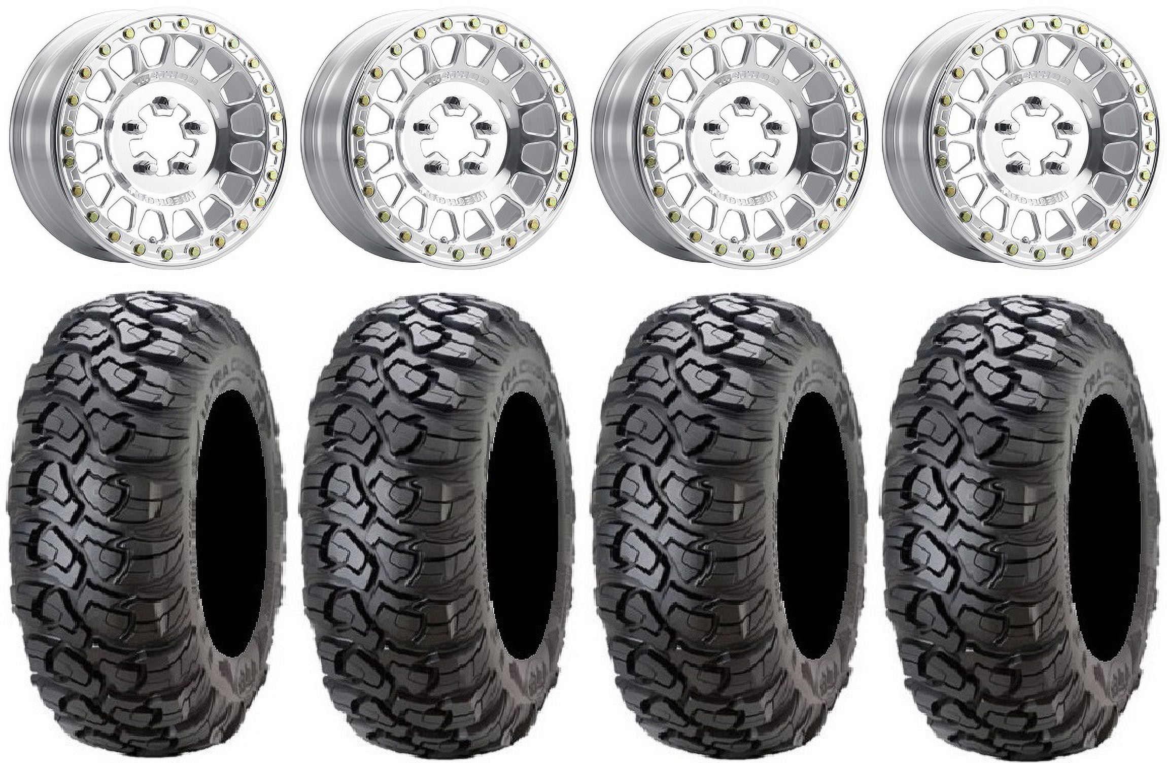 Method 413 Bdlk 15" Wheels Pol 32" Ultracross Tires Polaris RZR Turbo R ...