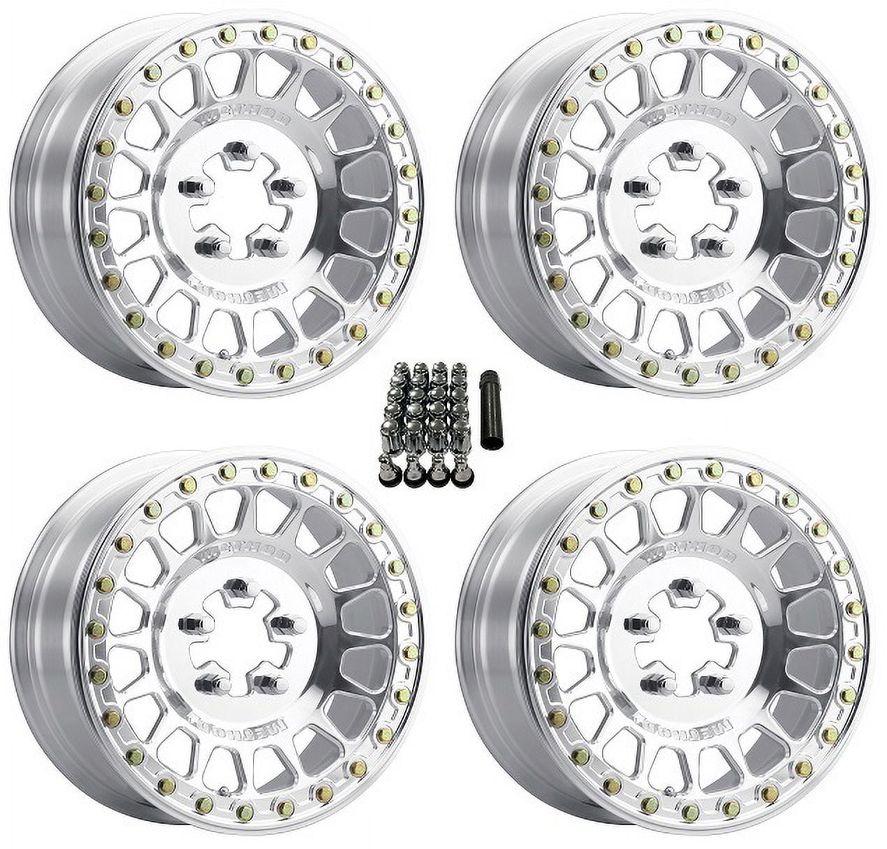 Method 413 Beadlock Wheels Pol (5+2/6+4) 15" Polaris RZR Turbo R & Pro ...